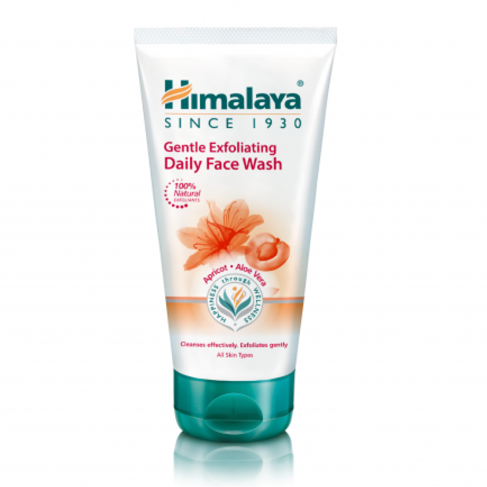 ХИМАЛАЯ DAILY FACE WASH измиващ гел за лице с ексфолиращи частици от ...